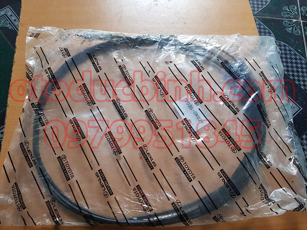 Dây giật nắp bình xăng Toyota Fortuner, Hilux